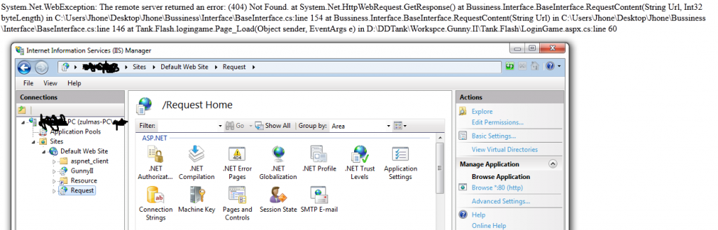 Help,i got error after login | RaGEZONE - MMO Development Forums
