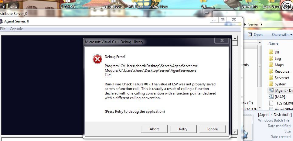 Error on server Files | RaGEZONE - MMO Development Forums