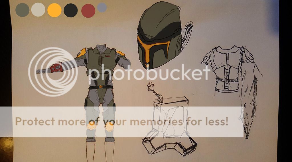 First Concept and Color combo idea