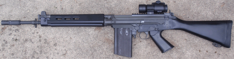 EOTECH and AIMPOINT on a scope mount - The FAL Files